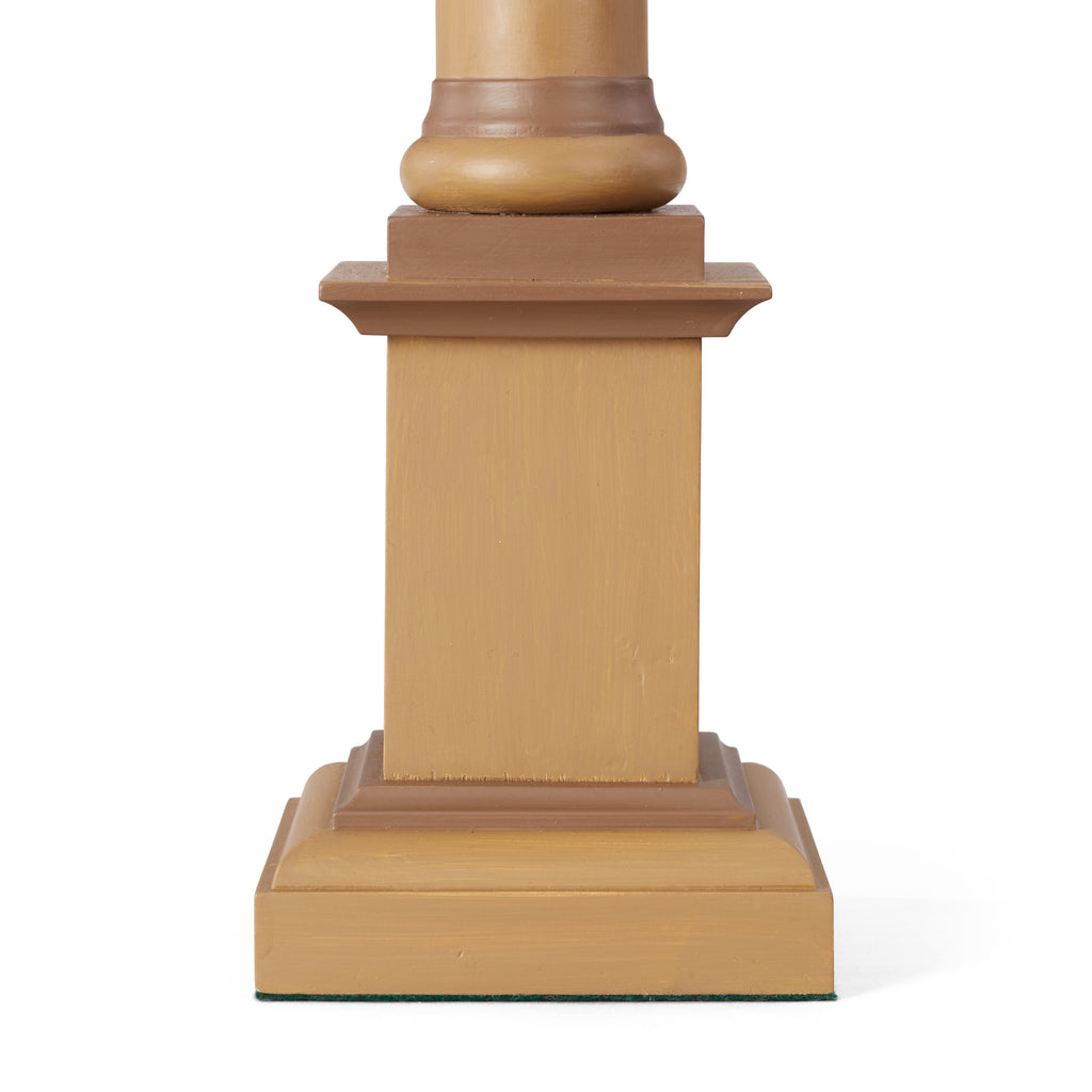 SMALL WOODEN COLUMN LAMP – Sibyl Colefax & John Fowler