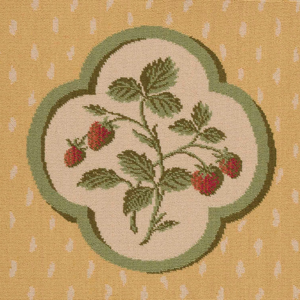 'Strawberries' - Sibyl Colefax & John Fowler bespoke carpet made to or