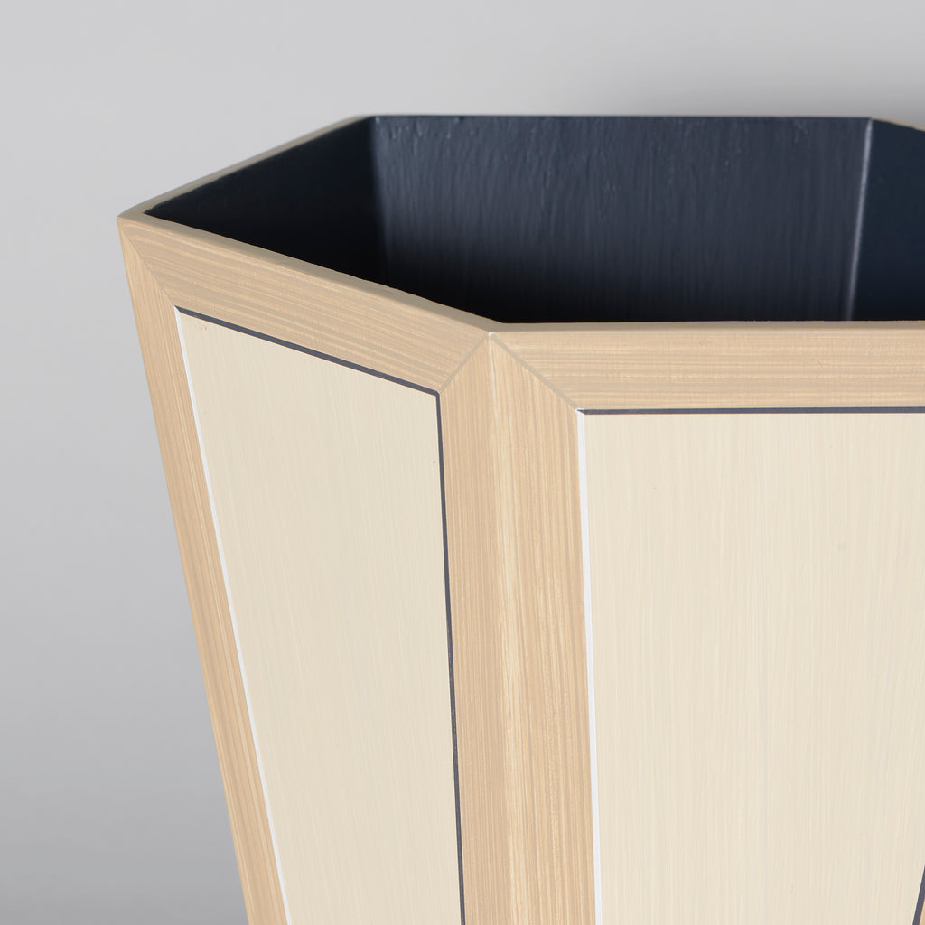 A HEXAGONAL WASTE PAPER BIN - PAINT CHART COLOUR NO.10 – Sibyl Colefax ...