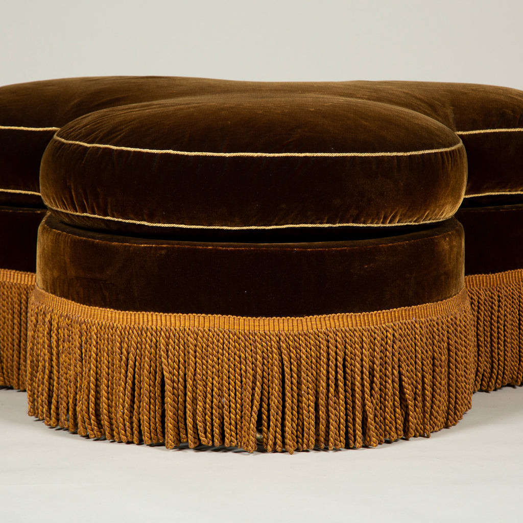 THE TREFOIL OTTOMAN STOOL – Sibyl Colefax & John Fowler