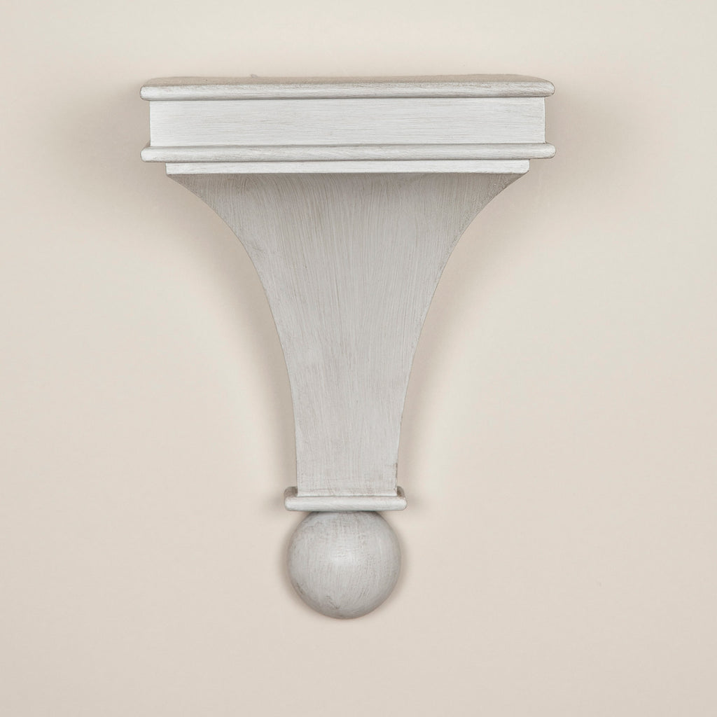 SQUARE SECTION BALL FINIAL WALL BRACKET – Sibyl Colefax & John Fowler
