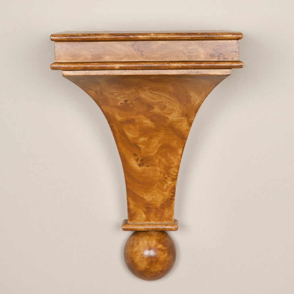 SQUARE SECTION BALL FINIAL WALL BRACKET – Sibyl Colefax & John Fowler